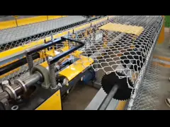 China 4.5KW Crimped Wire Mesh Machine Weaving Width 4m XF-01 for sale