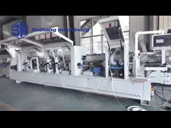 China 9 Functions Auto Edge Banding Machine 13.5kw Power For Wood Based Panels for sale