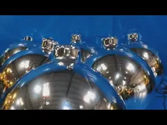 대형 이벤트 PVC 떠 있는 풍선 에스페라 붓기 장식 거울 장식용