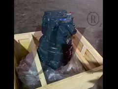 China Hyundai R215 Excavator Swing Motor Assembly, Part No. 38Q6-11101 for sale