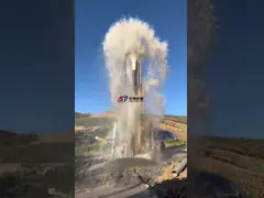 China 70rpm DTH Ground Water Well Drilling Rig Machine for sale