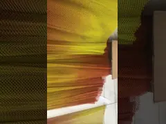 Cina Cornice di rete di metallo impermeabile al fuoco viola Cornice di rete di acciaio inossidabile in vendita