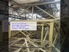 China XCMG Building Construction Crane Used Tower Crane APC6013-8 8t Hammerhead Tower Crane for Sale for sale