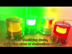 China Solar Powered Marine Light with Flashing LED and 360 Degrees Lighting for Boat Navigation for sale