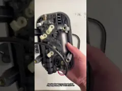 China Premium Rear Luggage Door Lock for King Long Buses with 100,000 Cycles Life and 5000N Locking Force Operating from -40℃ to 85℃ for sale