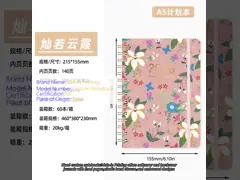 Standard Softcover and Softcover Binding Type Custom Journal Notebook