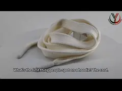 China ODM Metal Tips Drawstring Cord 120cm for Hoodies & Swimwear - Custom Zinc Alloy Endings for sale