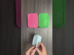 China Christmas Silicone Lunch Gift Set – Foldable Bento Box, Stainless Steel Water Bottle, Food Storage Bag & Festive Cutlery | Eco-Friendly Holiday Tableware Bundle for sale