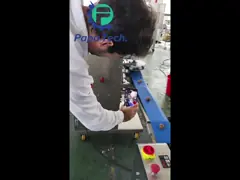 argentina customer come to our factory and learn how to make energy ball