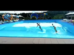 China Commercial Flowrider Surf Pool 90kw Power 16x9m Dimensions for Shopping Malls and Water Parks for sale