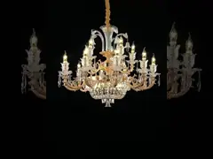 China Nordic Modern Luxury Bubble Style Rectangle Glass Pendant Light Home Decor Gold Chandelier for Kitchen Island for sale