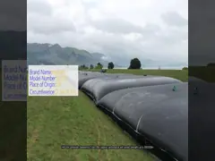 Black/SAND Geotextile Dewatering Tubes Tensile Strength 200/200kn for Superior Dewatering Performance