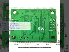 JYQD-V8.20B 센서 없는 BLDC 모터 드라이버 보드 JY02A IC를 가진 브러시 없는 모터에 대한 효율적인 5V-28V 컨트롤러