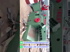 Hydraulic Alligator Shear For Metal Waste Cutting – 800mm Blade, Compact Design  Manual & PLC Operation
