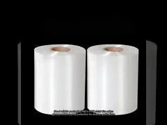 China LLDPE Stretch Film in Transparent and Black for Industrial Packaging with Linear Low-Density Polyethylene for sale