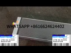 China 17M-03-51531 KOMATSU SAA6D140E-5 ENGINE 17M-03-51530 RADIATOR ASSY FOR D275A-5R BULLDOZER for sale