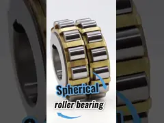 500752307 Nylon Cage Double Row Eccentric Roller Bearing 35x86.5x50mm