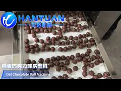 Automated Oat Choco Ball Making Machine with 10-20kW Power and Food Grade Stainless Steel Construction