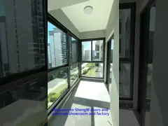 China Customized Width Swing Window 5mm - 20mm Glass Aluminum Sliding Windows for sale