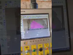 화강암 및 대리석용 3400x2000mm 작업대 및 0°~360° 헤드 회전 기능을 갖춘 5축 CNC 브리지 쏘 절단기