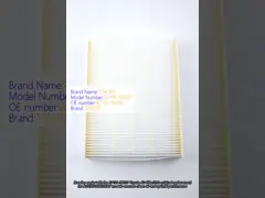 87139-58030 Toyota Air filter Original Replacement For AYH30/GGH30/AY