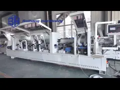 China BHM 468YJ Full Automatic Edge Banding Machine 6600mm Length 17.9kW Power Woodworking CNC Edge Trimming for sale