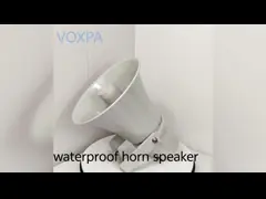 China 6W/12.5W/25W/50W/8 Ohm Waterproof Horn Speaker For Outdoor And Indoor Use for sale