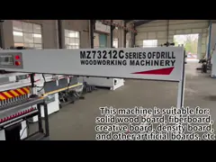 China Woodworking Horizontal Drilling And Boring Machine Double Row Wood Panel Boring Machine for sale
