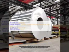Aluminum Alloy 5052 Aluminum Coil (1.2mm, Polyester Coating Optional) for Marine Decorative Panels
