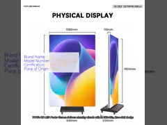 Cina Display a LED triplice per la pubblicità interna in vendita