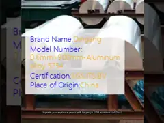 Aluminum Alloy 5754 Aluminum Coil (0.6mm, 900mm Width, Polyester Coating) for Home Appliance Panels