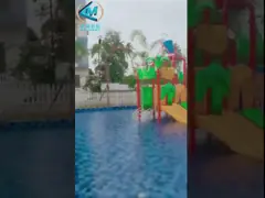 China Easy Installation Commercial Playground Equipment Water Playground House For Children for sale
