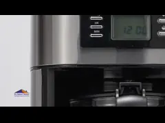 China Fully Automatic Home Coffee Grinder Dual Use 2 In 1 Powerful Espresso Grinder Machine for sale