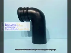 Tanque de água escondido Acessório de banheiro Montado na parede traseira Banheiro de descarga Tubo de água Tubo de entrada Tubo de drenagem Tubo reto Tubo de esgoto