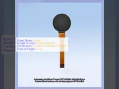 China 0.9 Inch TFT LCD Round Screen - 128x128 High-Definition, ST7735 Driver, for Electronic Projects/DIY Displays for sale