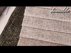 China Double Yarn With Different Colors Blend-weaving Chenille Sofa Velvet 100% Polyester Fabric For Upholstery And Home Textiles In Global Markets for sale