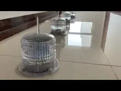 Cina Luci stradali solari ricaricabili lampeggianti Dia150mm*H180mm, luci di segnalazione marittima a LED magnetiche lampeggianti, luce per barricate in vendita