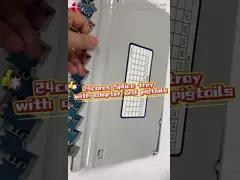 Fiber Optic Equipment 24 Core Fiber Splice Tray and Splice Box Splitter Module for Outdoor FTTH Cabinet