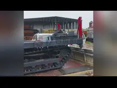 Duurzame outriggers Crawler Track onderstel 5 MT laadvermogen