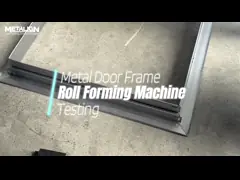 Cost-Effective And Precision Punching Door Frame Roll Forming Machine