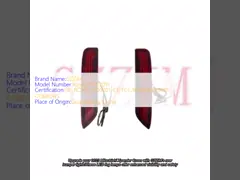 China Car Light Rear Bumper light Rear Fog Lamp For 2023 Mitsubishi Xpander Cross Rear Bumper Light for sale