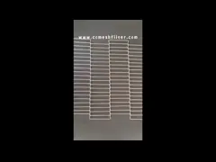 Cina Nastro trasportatore a scala per forno di cottura con passo da 5mm a 15mm, nastro trasportatore a rete metallica in vendita