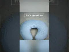 China 2 Pack Nursing Pillow Cover Set - 27x18x6 Inch Soft Polyester Slipcovers with Hidden Zipper for sale