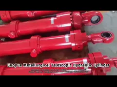 China Metallurgical Telescopic Hydraulic Cylinder with High Temperature Resistance and Heavy Load Capacity for sale