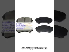 AN-493KG Akebono Front Brake Pad Set Ceramic Disc For S32A/V73/V6#