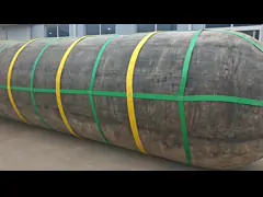 China Cylindrical Inflatable Marine Airbags Multi layer Marine Rubber Air Bags for sale