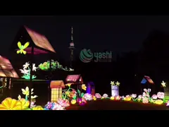 LED Outdoor Fairy Traditional Chinese Festival Lantern Waterproof 300CM