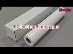 RC Microporous Luster Photo Paper Roll Large Format Printing