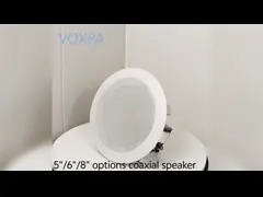 China Altavoz de techo de sonido potente de alta tecnología personalizable CL-308V de alta calidad de 40W, altavoz coaxial ABS de 100V en venta