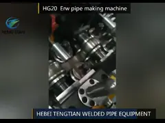 200KW High Frequency Welded Steel Pipe Production Line 20-90m/min